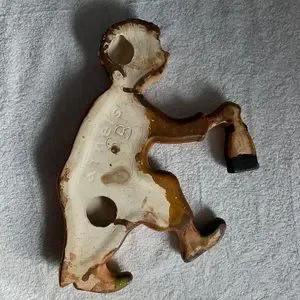 arnel’s | Accents | Arnels Lady With Lantern Wall Decor Vintage Ceramic ...